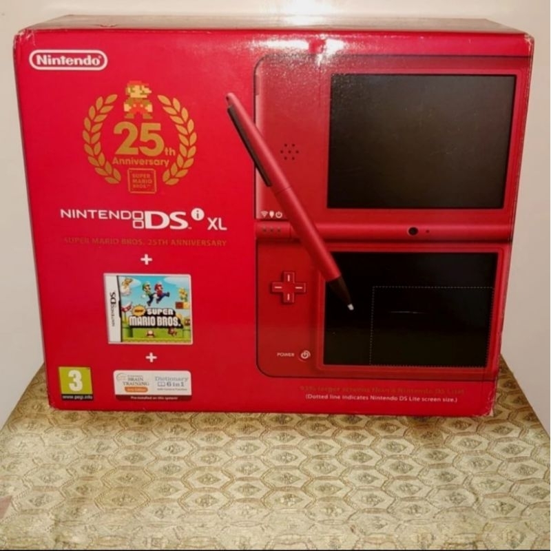 Jual Nintendo DSi XL Super Mario Bros 25th Anniversary Edition UTL-001 ...