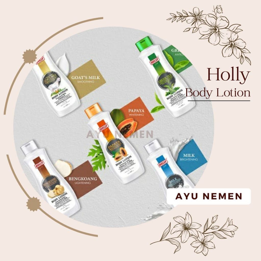 Jual HOLLY HAND BODY LOTION 600ML | LOTION 600ML | Shopee Indonesia