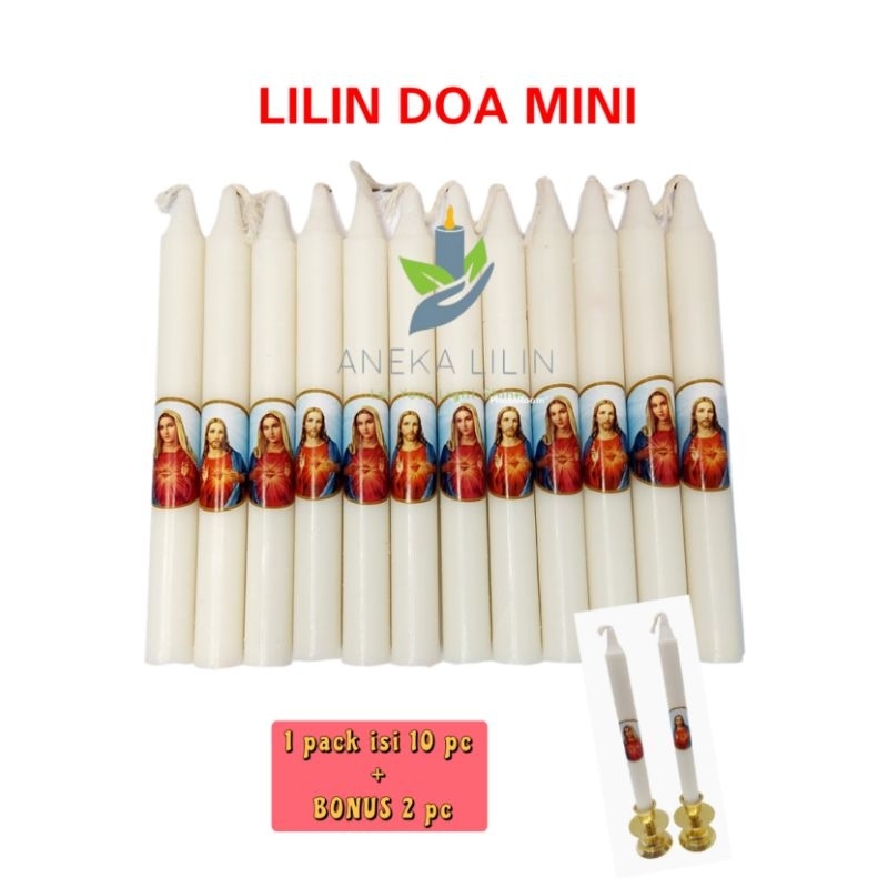 Jual Lilin Doa MINI Ibadah Misa Devosi Altar Gereja Katolik Kristiani ...