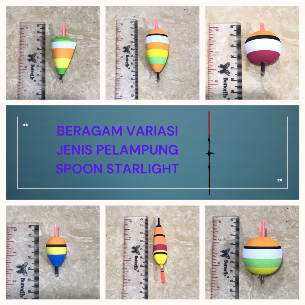 Jual Pelampung pancing spoon busa bulat besar / kecil | Shopee Indonesia