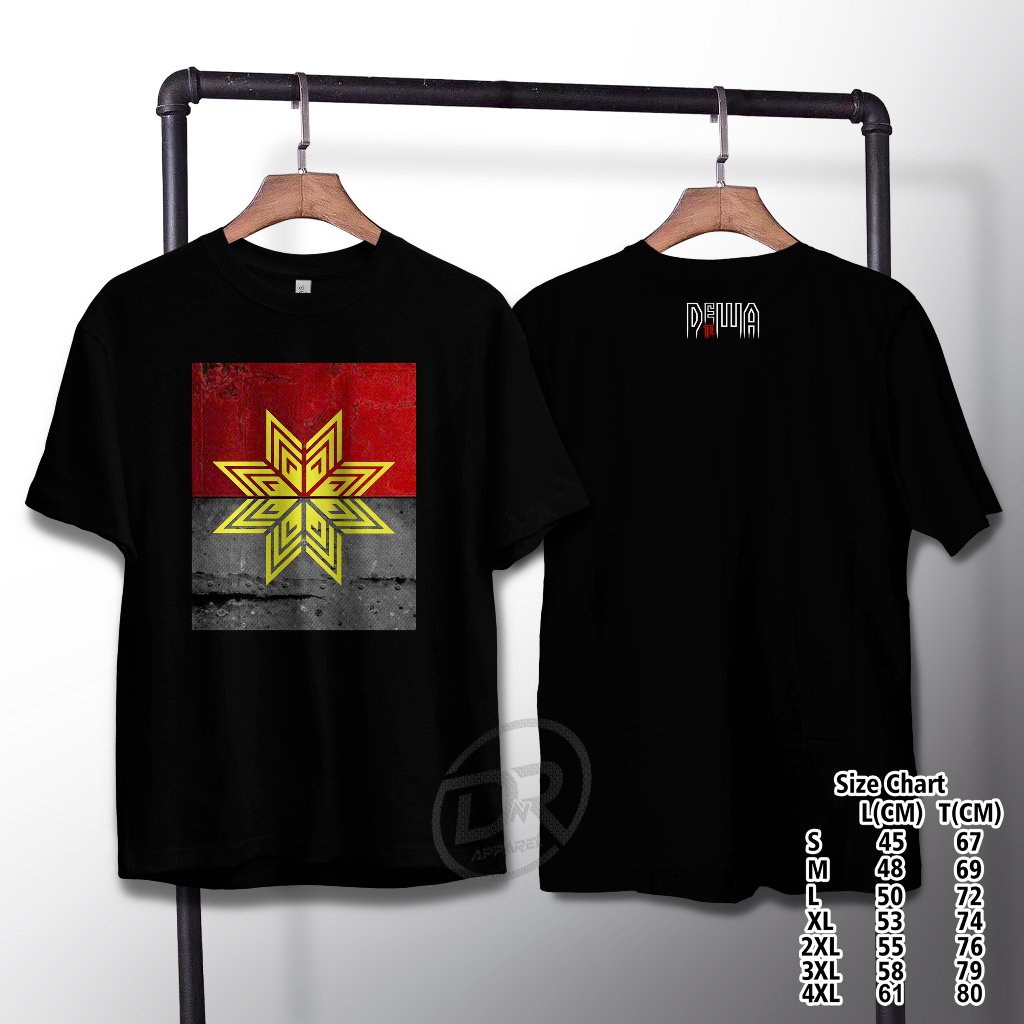 Jual kaos dewa 19 laskar cinta / TSHIRT KAOS ANNIVERSARY DEWA19 30THN ...