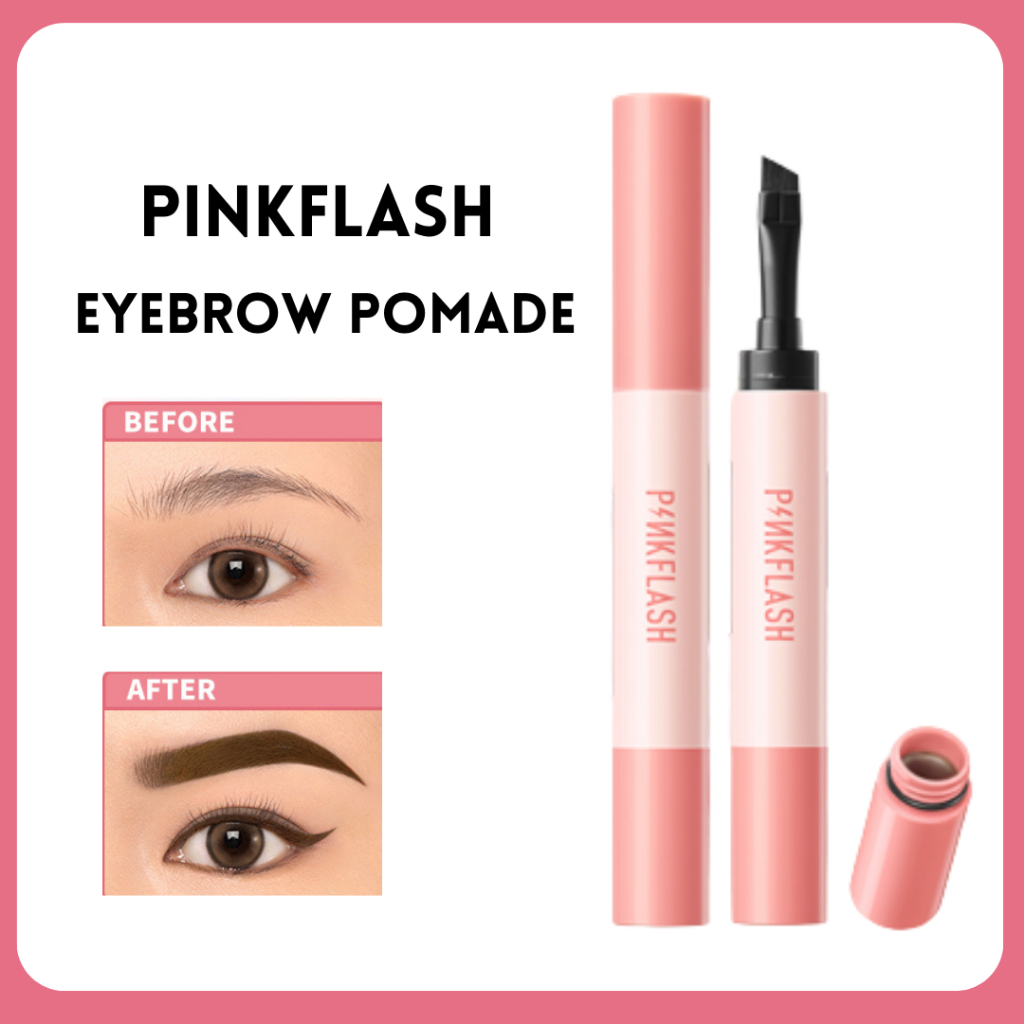 Jual Pinkflash Eyebrow Pomade Cream Smudgeproof Quick Drying Shaping ...