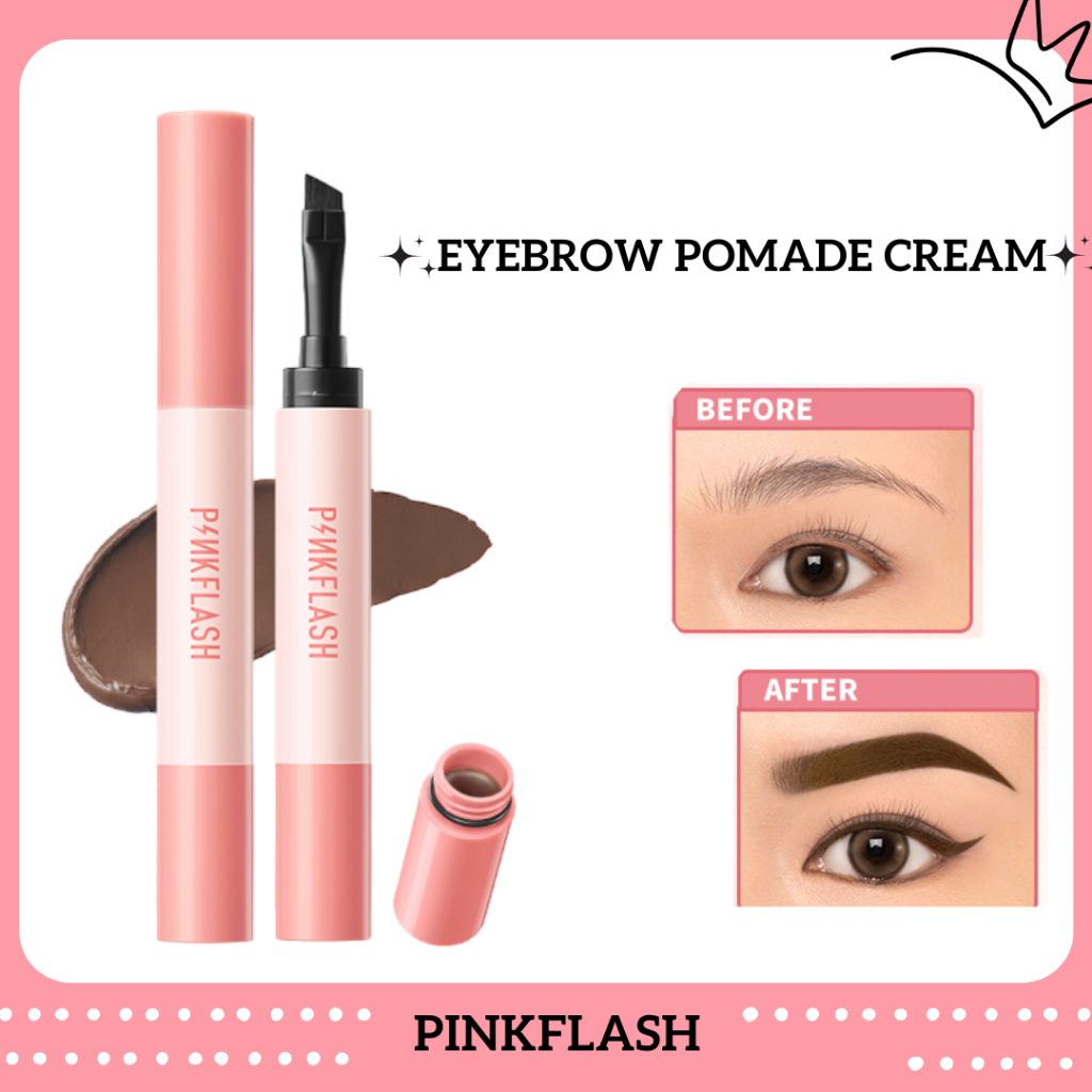 Jual Pinkflash Eyebrow Pomade Cream Smudgeproof Quick Drying Shaping ...
