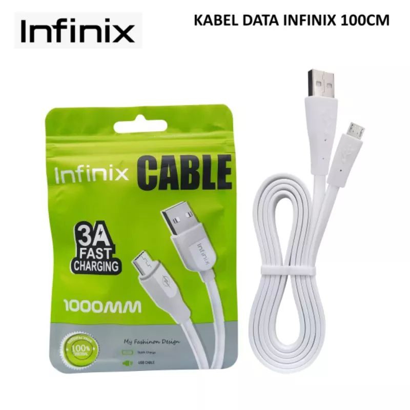 Jual KABEL DATA INFINIX [ MICRO USB 3.0A ] | FAST CHARGING PACKING ...