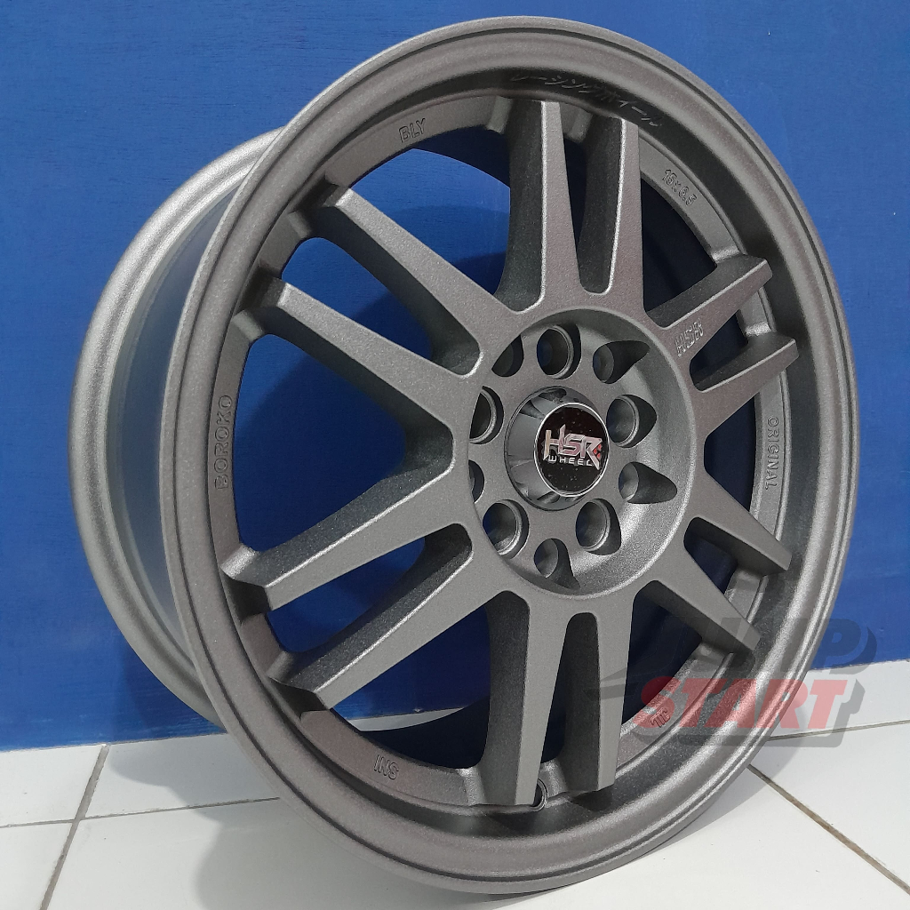Jual Pelek mobil racing import hsr wheel Boroko Bly01 ring15 altis ...