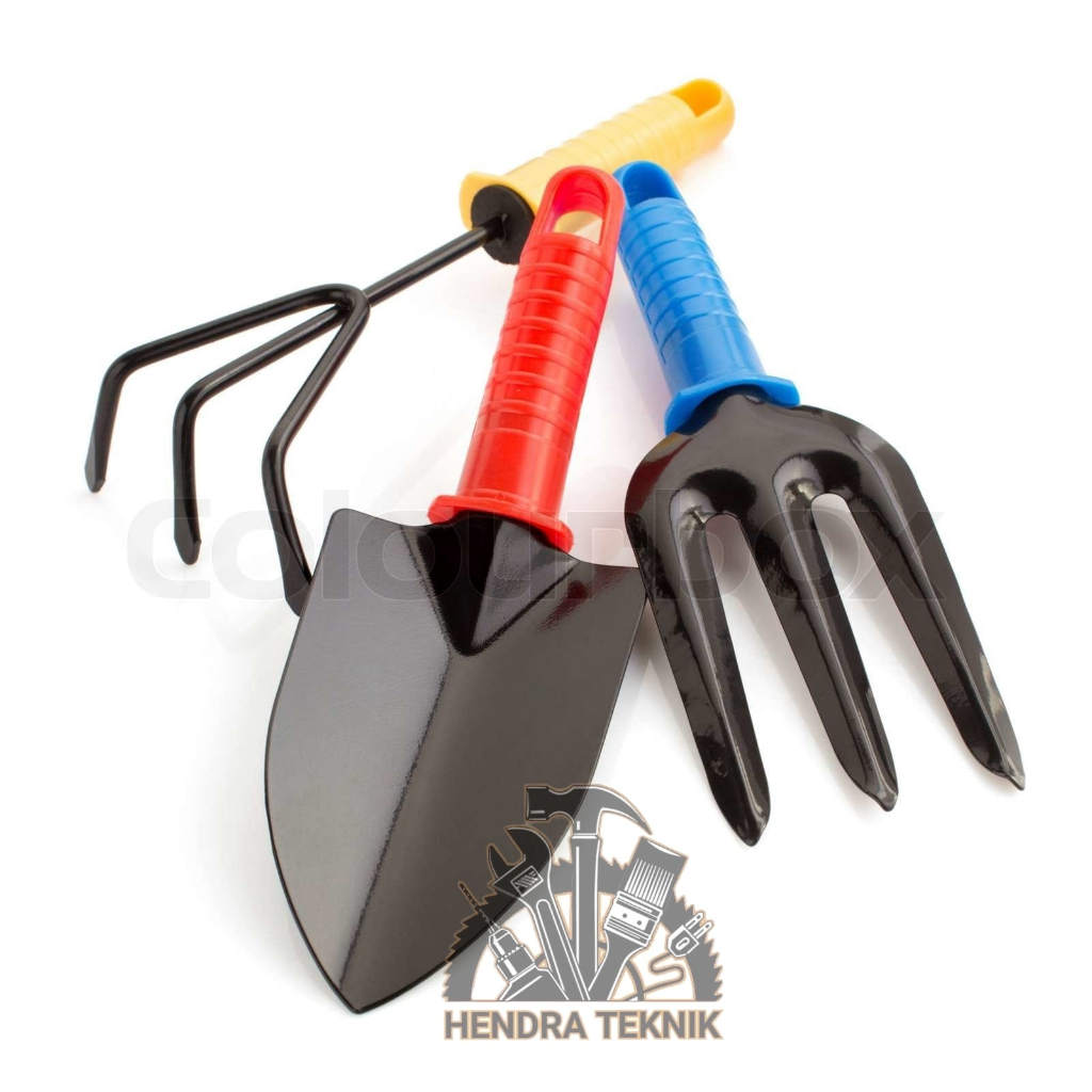 Jual GARDEN TOOL 3PCS ALAT KEBUN SET 3 BUAH SEKOP GARUK GARPU TAMAN ...