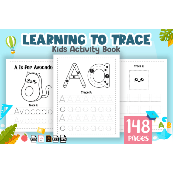 Jual Learning to Trace Kids Activity Book | Shopee Indonesia