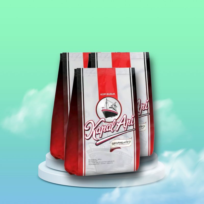 Jual KOPI KAPAL API PERAK 380 GR | Shopee Indonesia