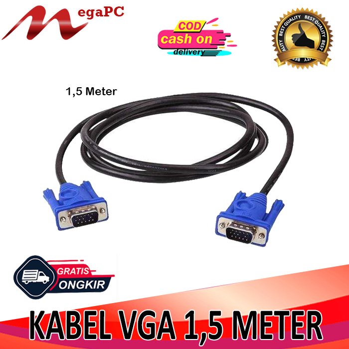 Jual Kabel VGA 1,5 Meter Baru | Shopee Indonesia