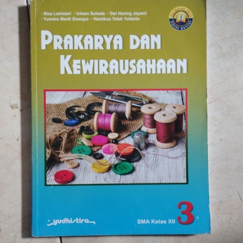 Jual Prakarya dan Kewirausahaan untuk SMA kelas 12 | Shopee Indonesia