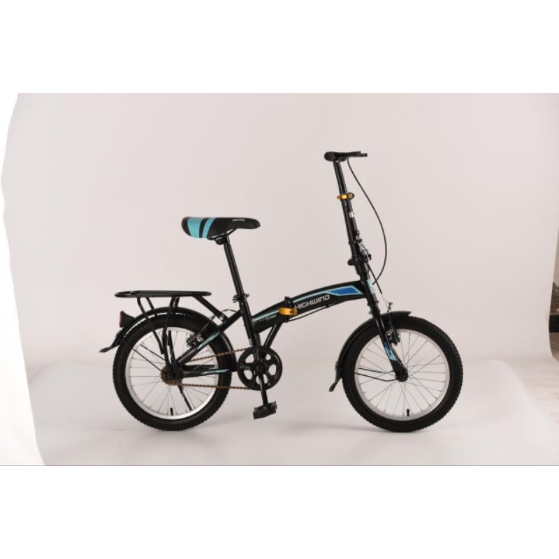 Jual Sepeda lipat 16"inch single disc velg aluminium Sesuai dipajang ...