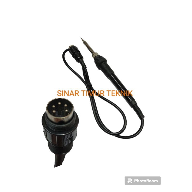 Jual Gagang solder station 936 stang kepala solder temperature 936a 5pin model cowok male set ...