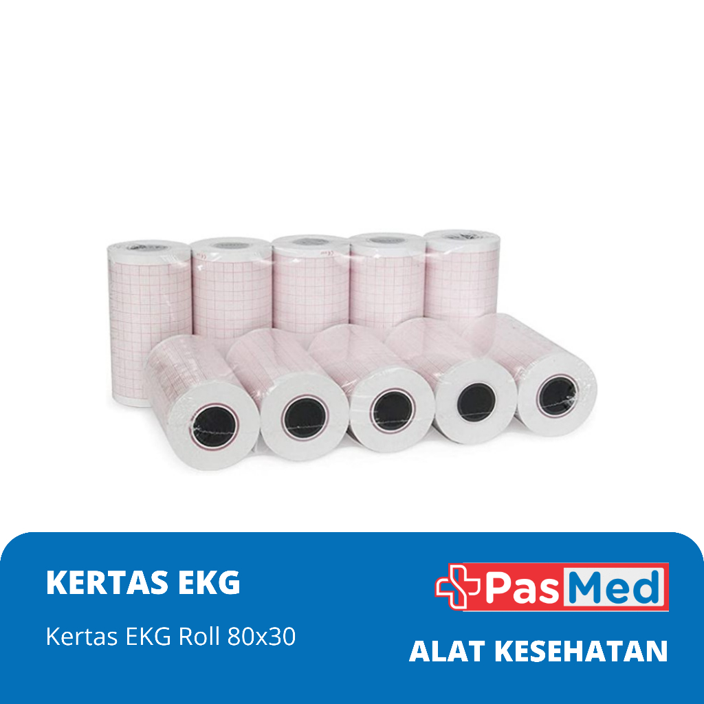Jual Kertas EKG 80MM x 30M ECG Paper | Shopee Indonesia