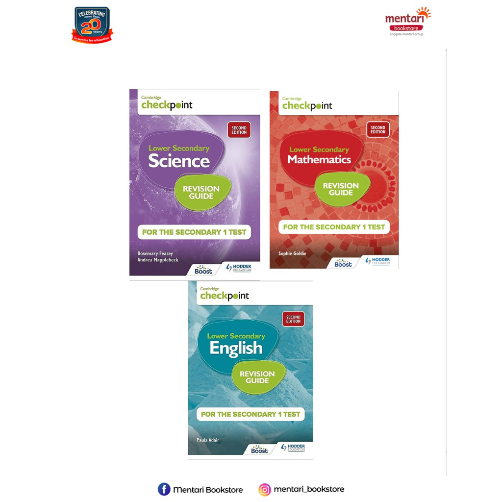 Jual Hodder Cambridge Checkpoint Lower Secondary Revision Guide Test ...