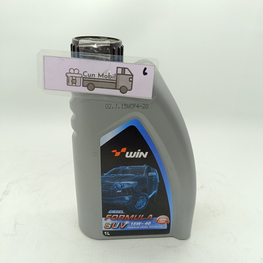 Jual Oli mesin Win Diesel Formula SUV 15W-40 1 Liter Premium Diesel ...
