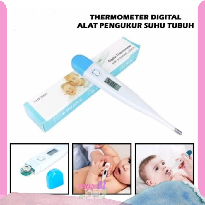 Jual Termometer Badan Anak Digital Pengukur Suhu Tubuh Bayi Alat Ukur ...