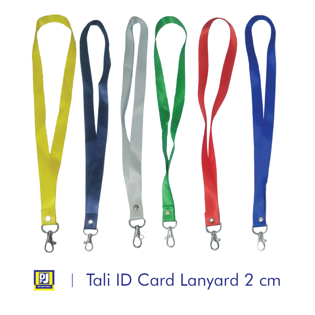 Jual Tali id Card Lanyard Nylon 2cm Gantungan Tali Cantelan Custom ...