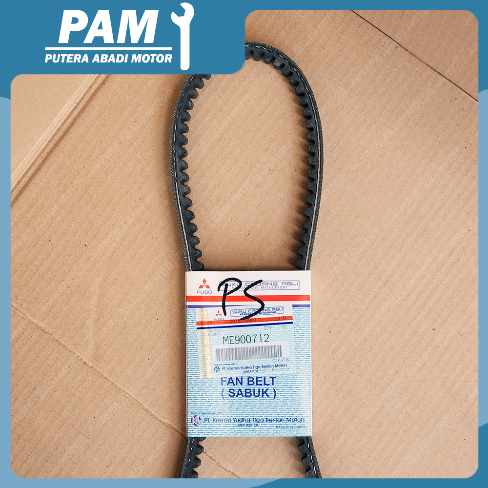 Jual VAN BELT MITSUBISHI PS100 ME900712 TALI KIPAS FAN BELT PS 100 ORI KTB | Shopee Indonesia