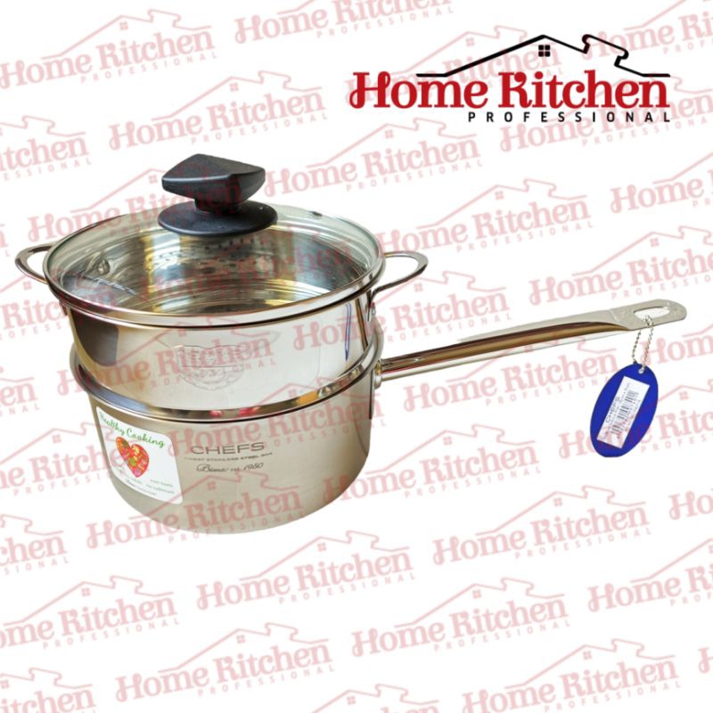 Jual Bima Shallow Sauce Pan 24cm BP1900724 SUS304 3Ply 4.5Lt | Shopee ...