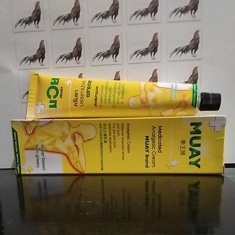 Jual MUAY Cream (100 gr) Salep turun urat, bengkak, keseleo pegal dan ...