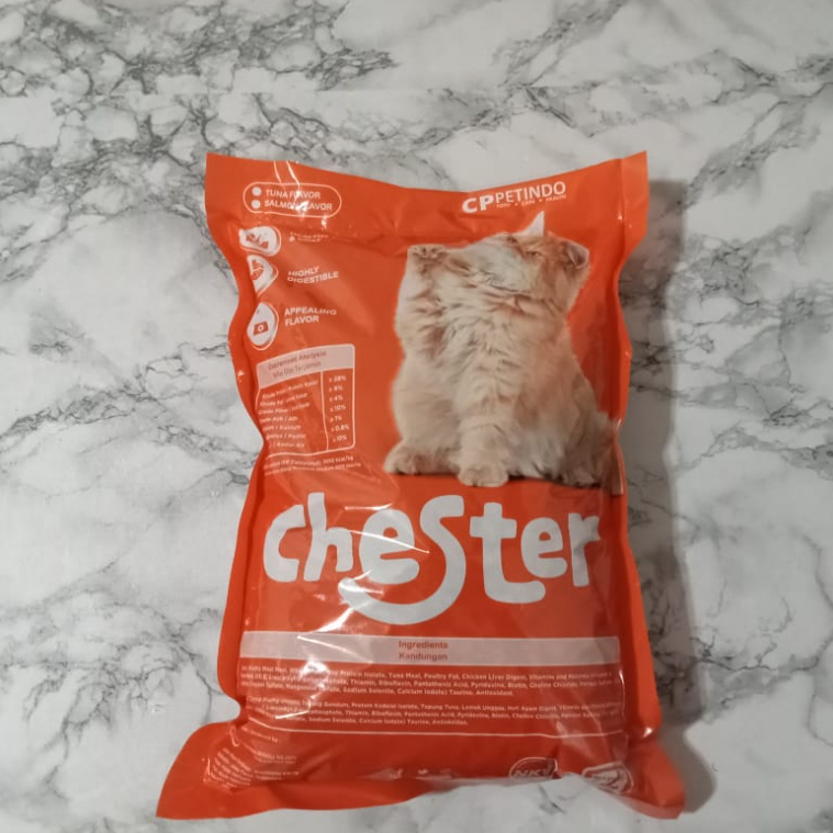 Jual CHESTER CAT ADULT TUNA 1 KG | Shopee Indonesia