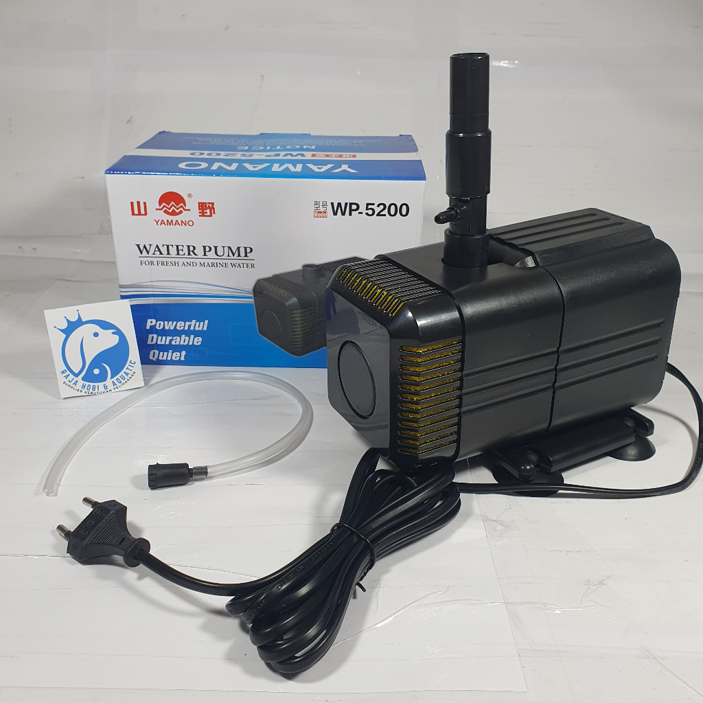 Jual WATER PUMP YAMANO WP-5200 AIR TAWAR LAUT MESIN POMPA FILTER KOLAM IKAN | Shopee Indonesia