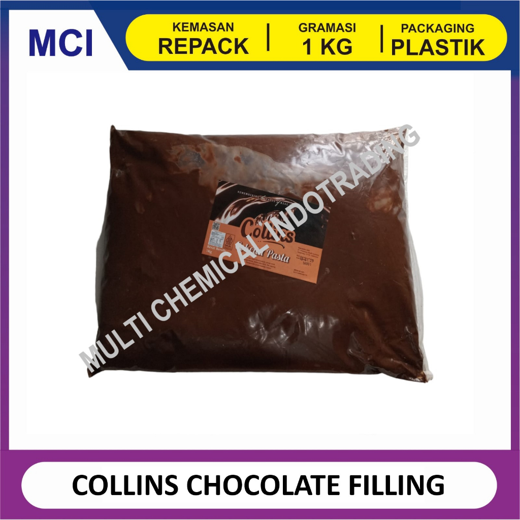 Jual COLLINS CHOCOLATE FILLING COLINS COKELAT PASTA COKLAT ISIAN ROTI ...
