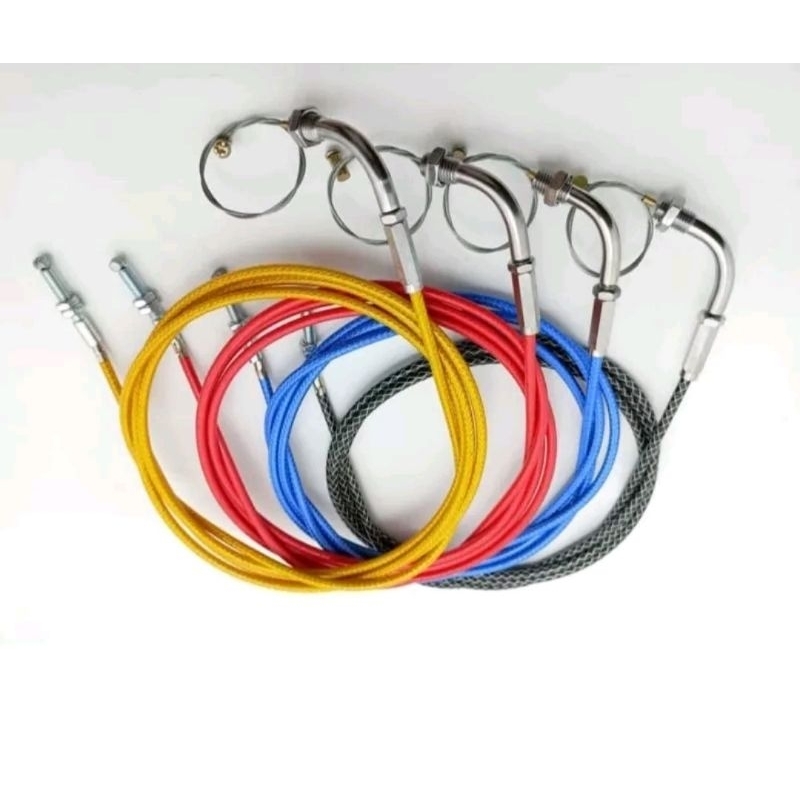 Jual Kabel Gas Serat Universal Panjang 195cm Gas Cable Throttle Gas ...