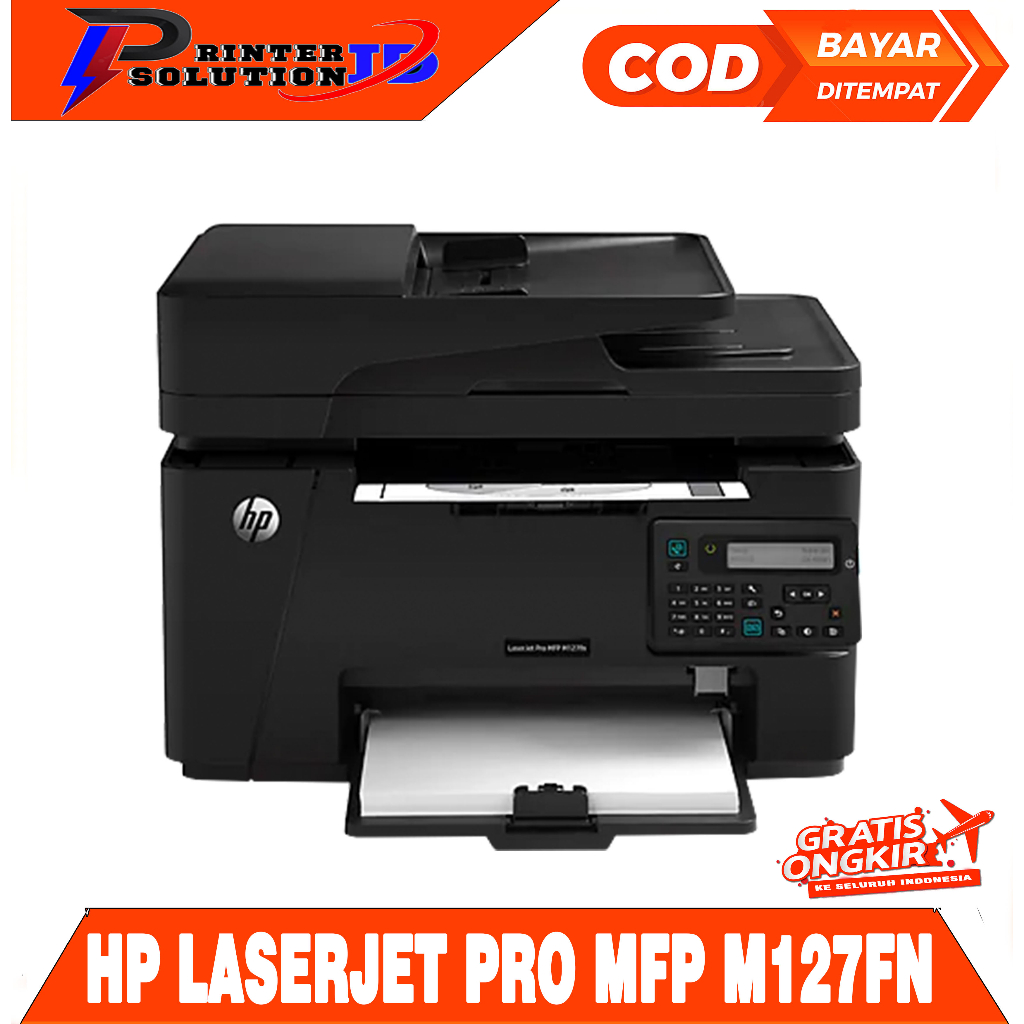 Jual Printer HP LaserJet Pro MFP M127fn A4 F4 Multifungsi | Shopee ...