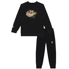 Jual BAJU SATU SET ANAK ADIDAS Graphic Crew Set HL6863 | Shopee Indonesia