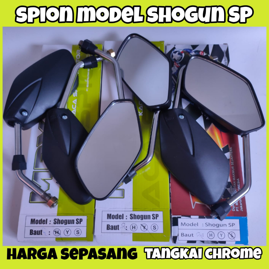 Jual SEPASANG spion model shogun sp universal | Shopee Indonesia