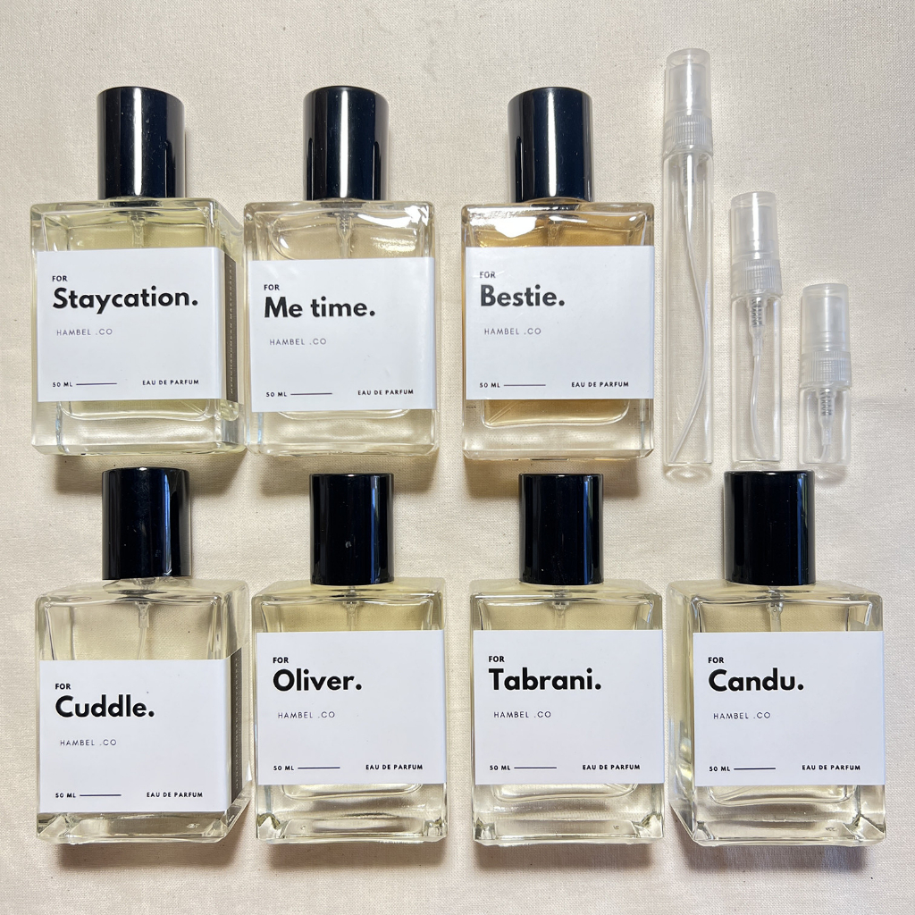 Jual [Decant Share] HAMBEL Parfum - Cuddle | Oliver | Tabrani | Candu ...