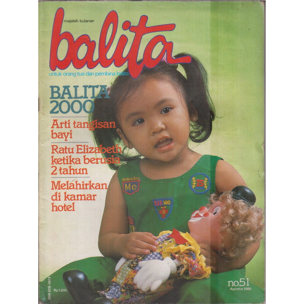Jual MAJALAH BALITA NO. 51 AGUSTUS 1985 | Shopee Indonesia