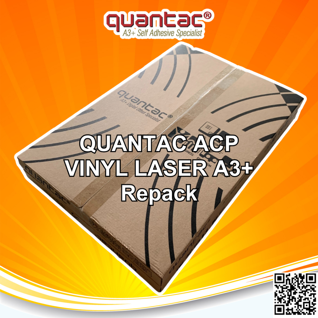 Jual Quantac ACP Sticker Vinyl Laser Toner Digital A3+ Stiker Label ...