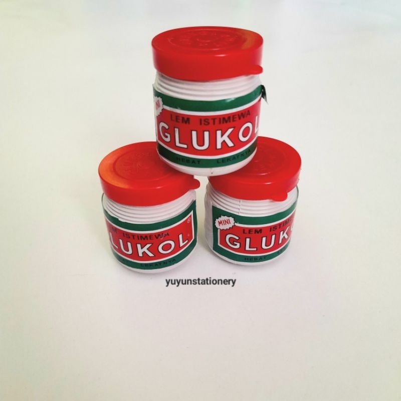 Jual Lem Kertas Glukol Mini | Lem Jadul | Lem Layangan | Shopee Indonesia