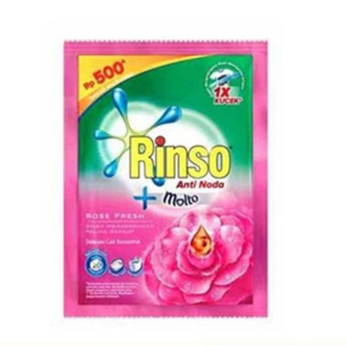 Jual RINSO CAIR KEMASAN 1 renceng (12 sachet) | Shopee Indonesia