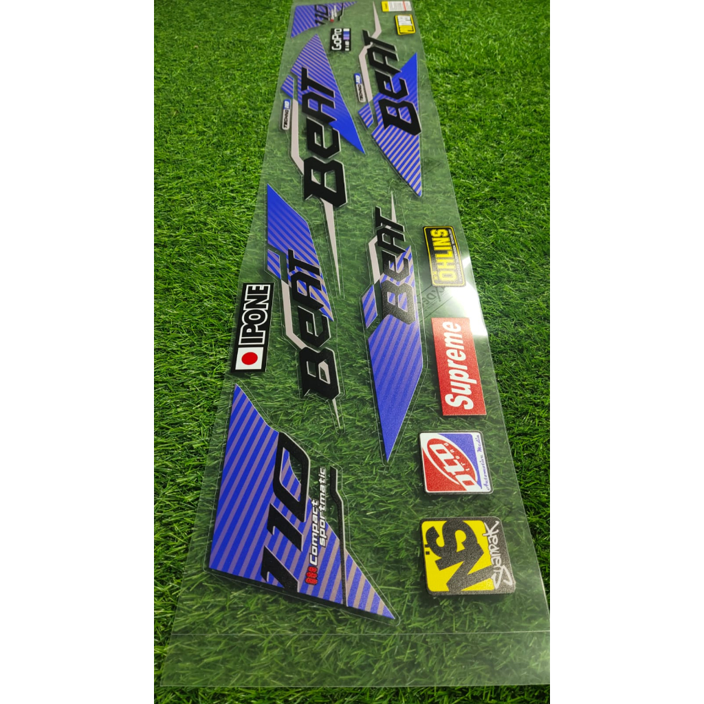 Jual STRIPING BEAT KARBU LIS STICKER BAHAN BENING TRANSFARAN STICKER ...