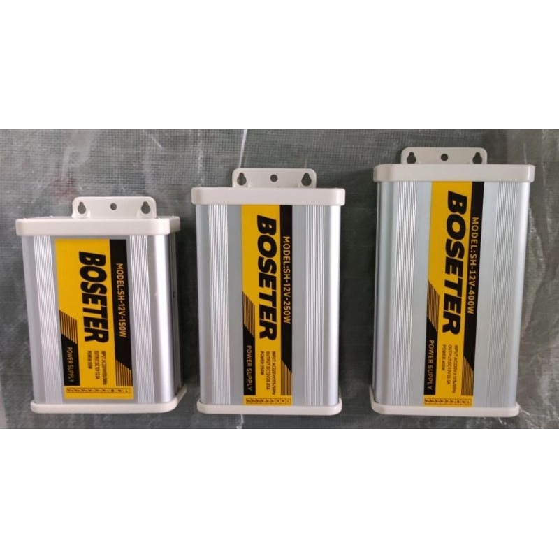Jual BOOSETER RAINPROOF POWER SUPPLY 12V 250W 20A FULL GARANSI 1TH ...