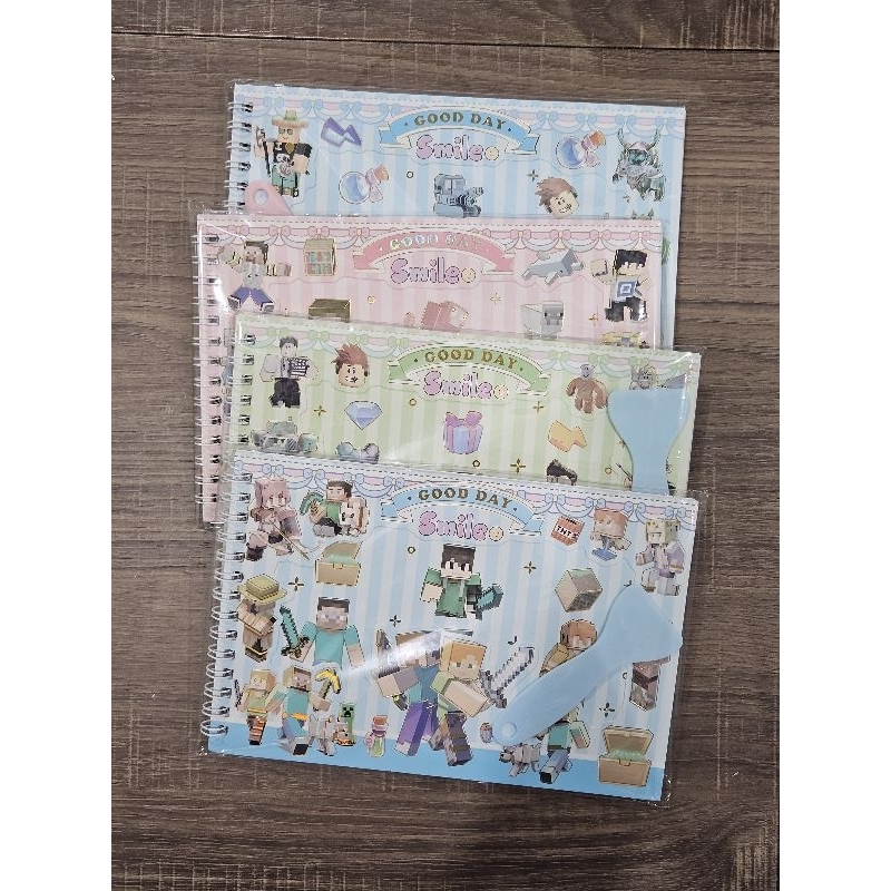 Jual Lovely- Sticker Buku Karakter Minecraft ring | Shopee Indonesia
