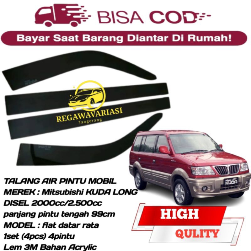 Jual talang air mobil Mitsubishi Kuda Long Disel 2000cc 2500cc model ...