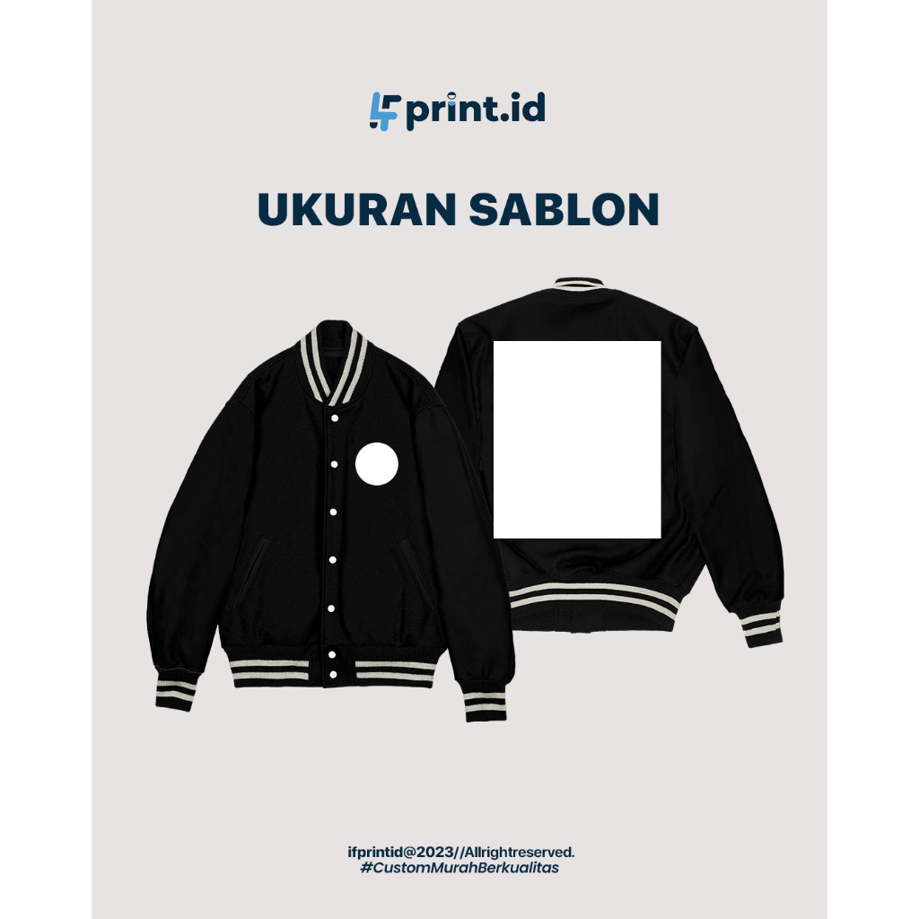 Jual JAKET BOMBER CUSTOM SABLON TASLAN BORDIR | JAKET PILOT CUSTOM ...