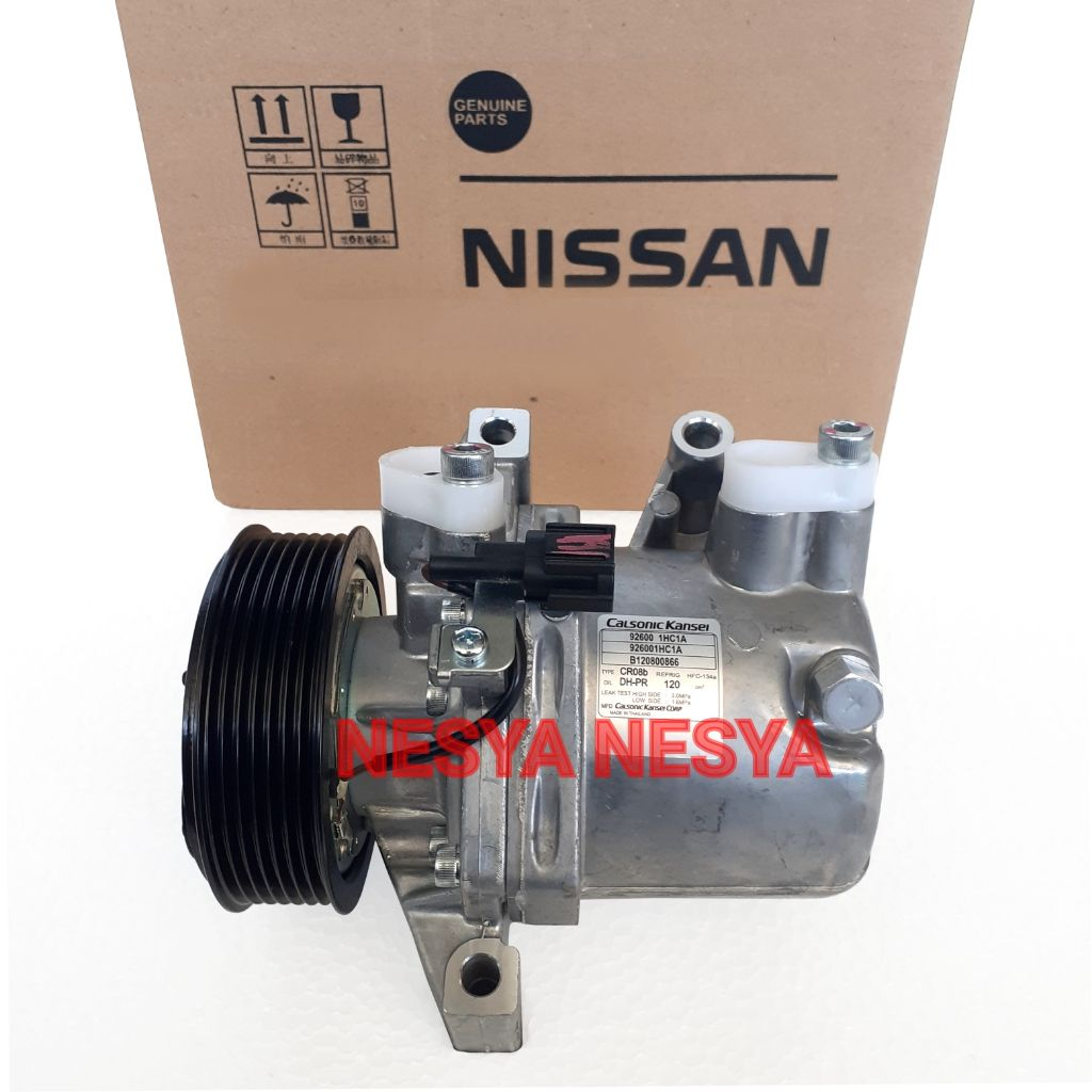 Jual Compressor Compresor Kompressor Kompresor AC Mobil Nissan March ...
