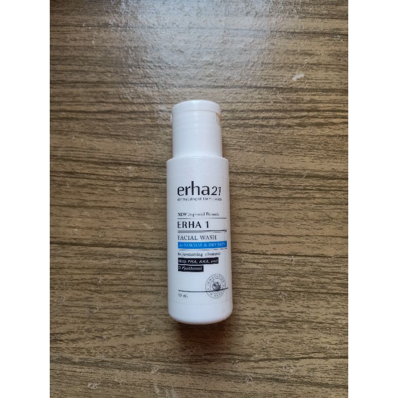 Jual ERHA 1 Facial Wash Normal & Dry Skin - Sabun Cuci Muka untuk Kulit ...