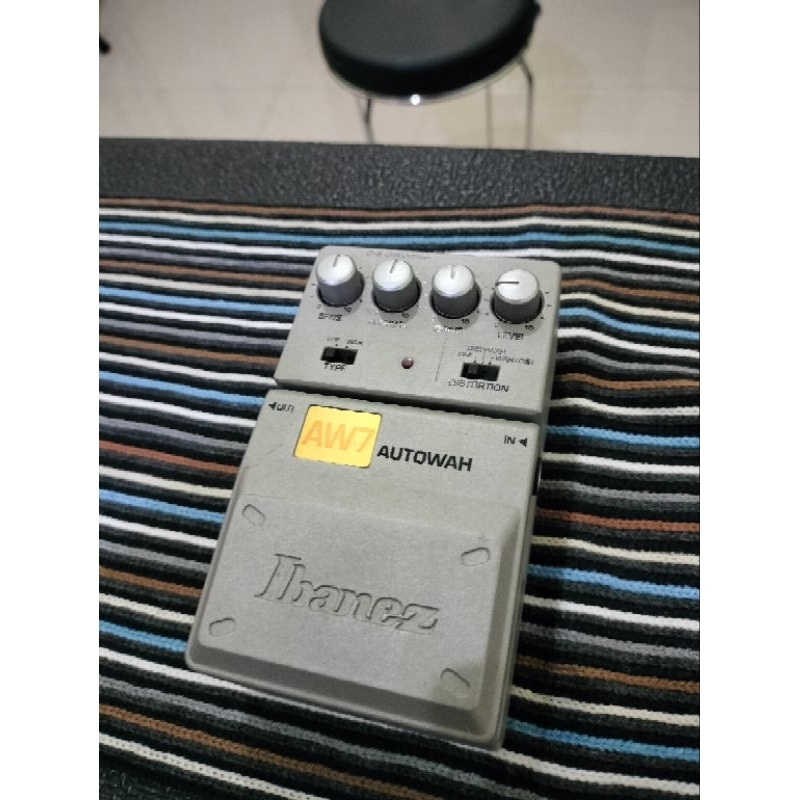 Jual Ibanez Auto Wah AW7 efek stompbox rare made in Taiwan | Shopee ...