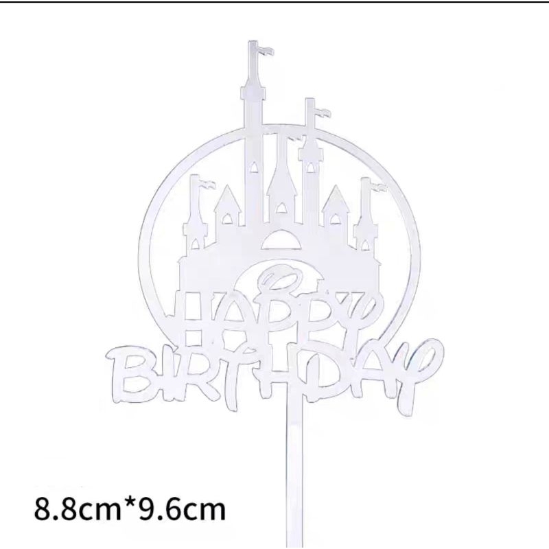 Jual topper istana/ castel /istana /topper kue/ princess/ elsa/ frozen ...