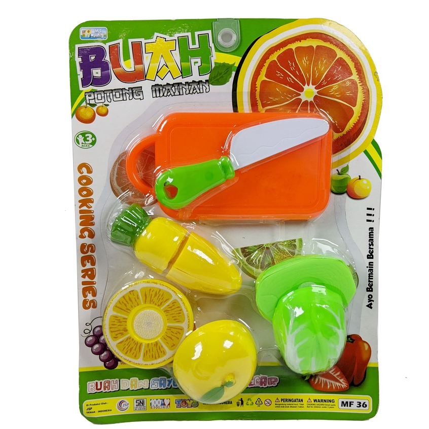 Jual MAINAN BUAH DAN SAYUR POTONG MF 36 / MAINAN BUAH POTONG | Shopee ...