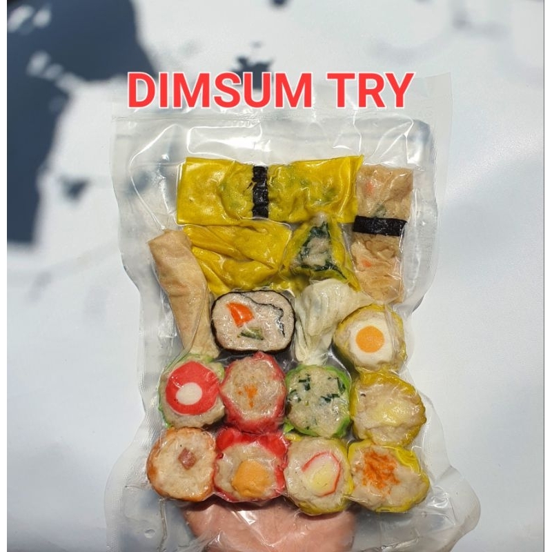 Jual DIMSUM AYAM KUKUS FROZEN MIX TRY / dim sum halal thoyib / viral ...