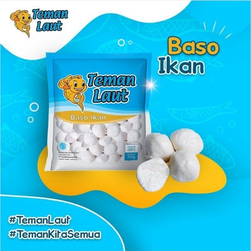 Jual Teman laut baso ikan / baso ikan praktis / fish ball / baso ikan ...