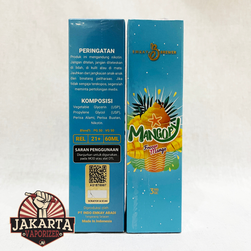 Jual Mangopy Frozen Mango CMW 60ML Premium E Liquid Vape Vapor Mangga ...