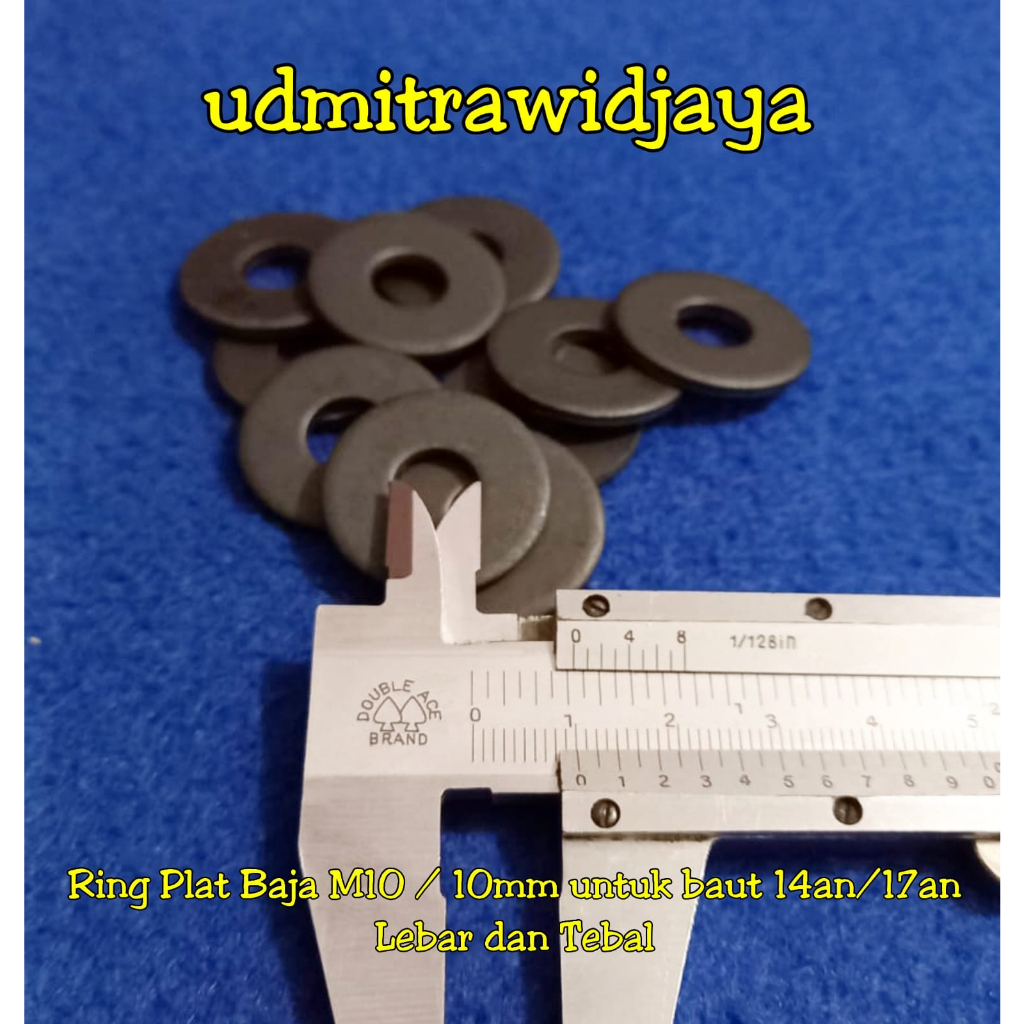 Jual Ring plat baja M10 10mm kunci 14mm 17an 14an / ringplat baja m10 ... Jual Ring plat baja M10 10mm kunci 14mm 17an 14an / ringplat baja m10 ...